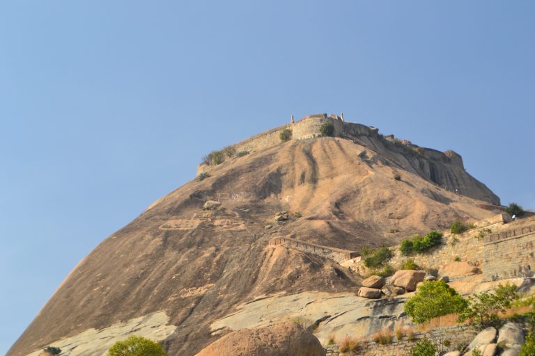 Madhugiri Fort and Lakshmi temple Goravanahalli - TripMantu